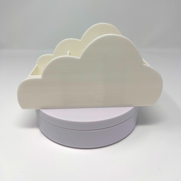 Office | Cute White Cloud Shape Desk Organizer | Poshmark